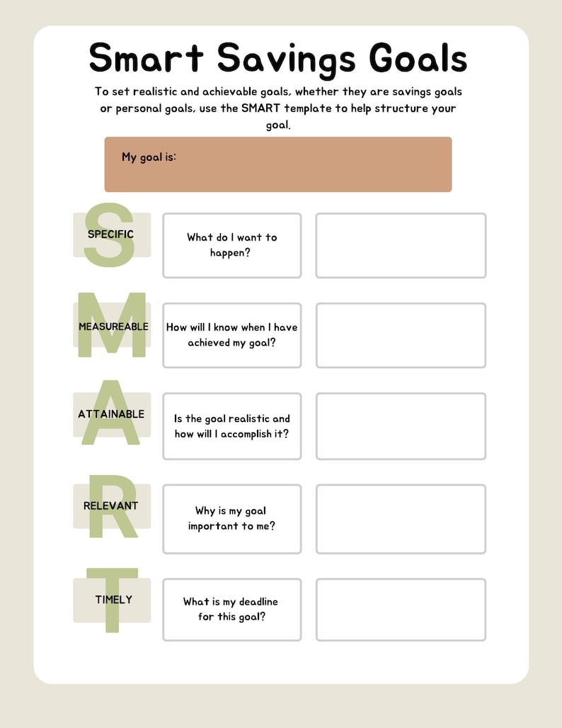 Financial Literacy Beginners Bundle | Savings Tracker for Kids | Kids ...