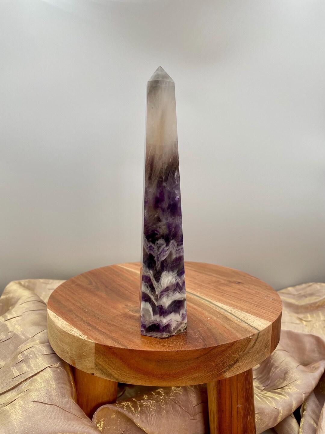 Polished Dream Amethyst Obelisk, High Quality Crystal, Tower Crystal ...