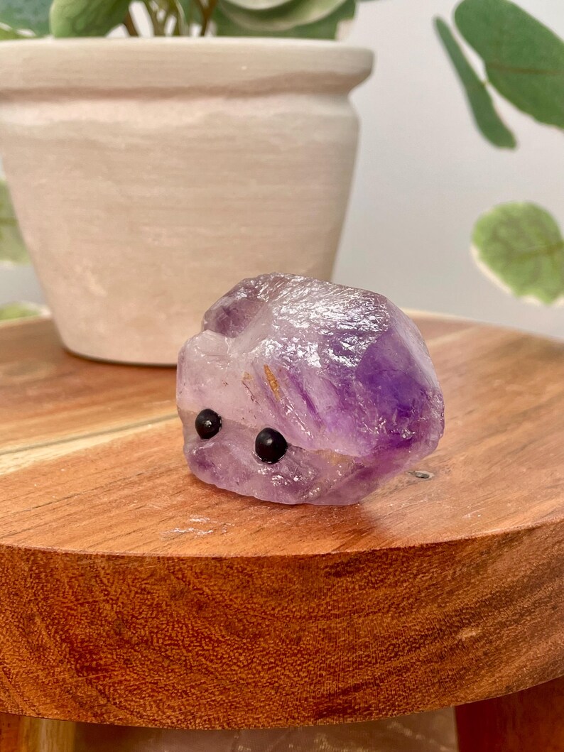 Amethyst Hedgie, Crystal Hedgehog, Crystal Buddy, Amethyst, Cute Gift ...