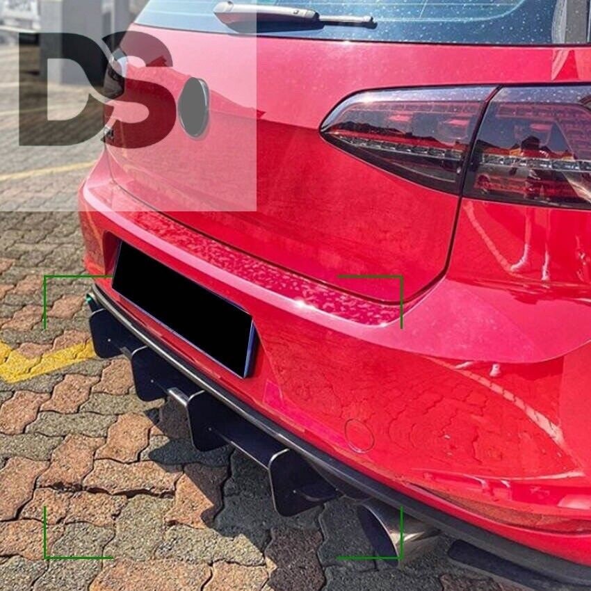 MK7 VW Golf GTI Rear Diffuser 2013-2016 - Volkswagen - Etsy UK