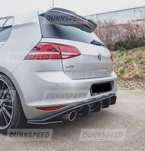MK7 VW Golf GTI Rear Diffuser 2013-2016 Volkswagen - Etsy UK