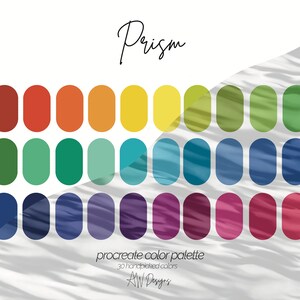 Prism Palette | Color Swatches | iPad Lettering | Illustration | Tool ...
