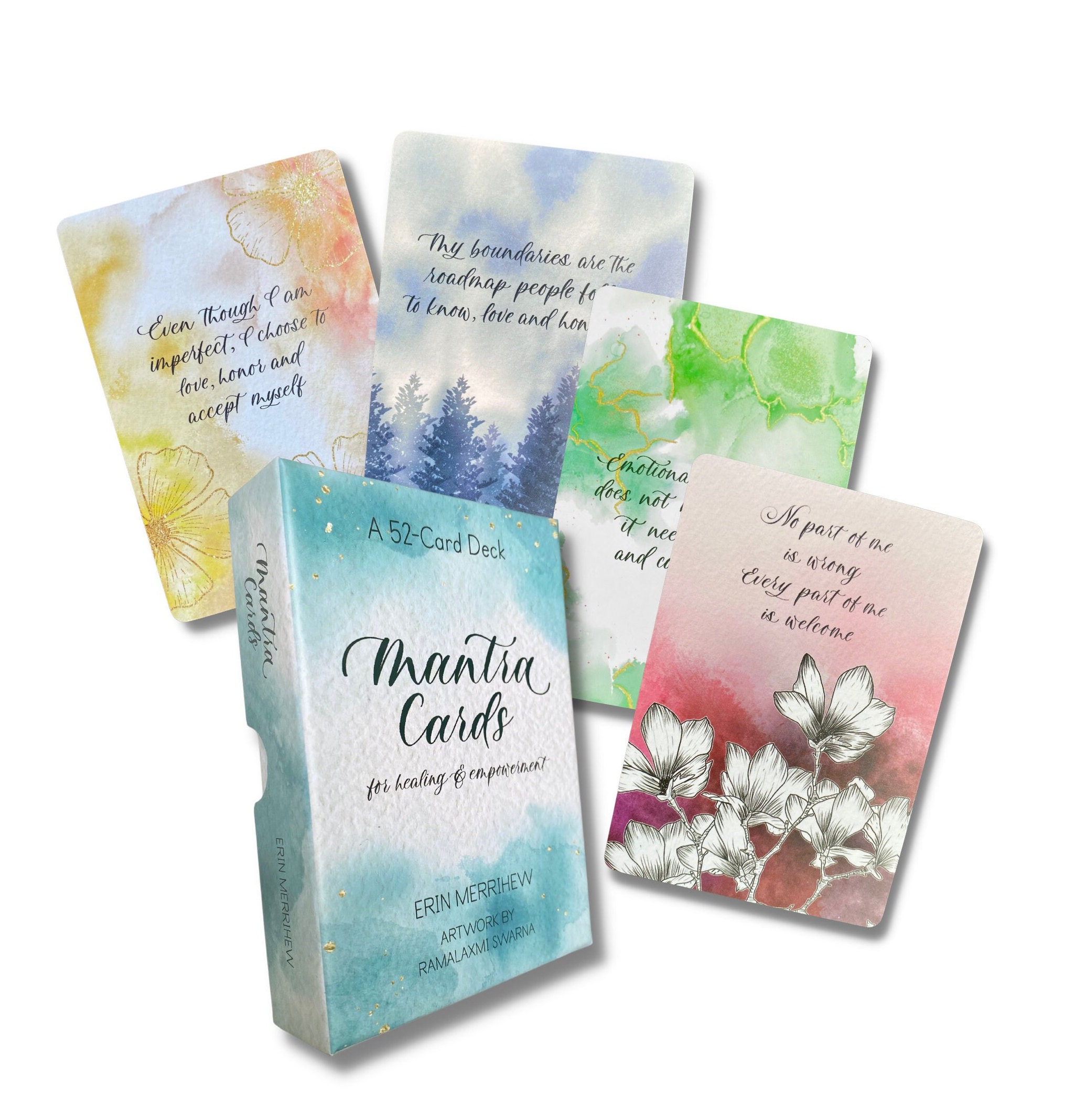 MANTRA CARD DECK 52 Positive Affirmations for Daily Guidance With ...