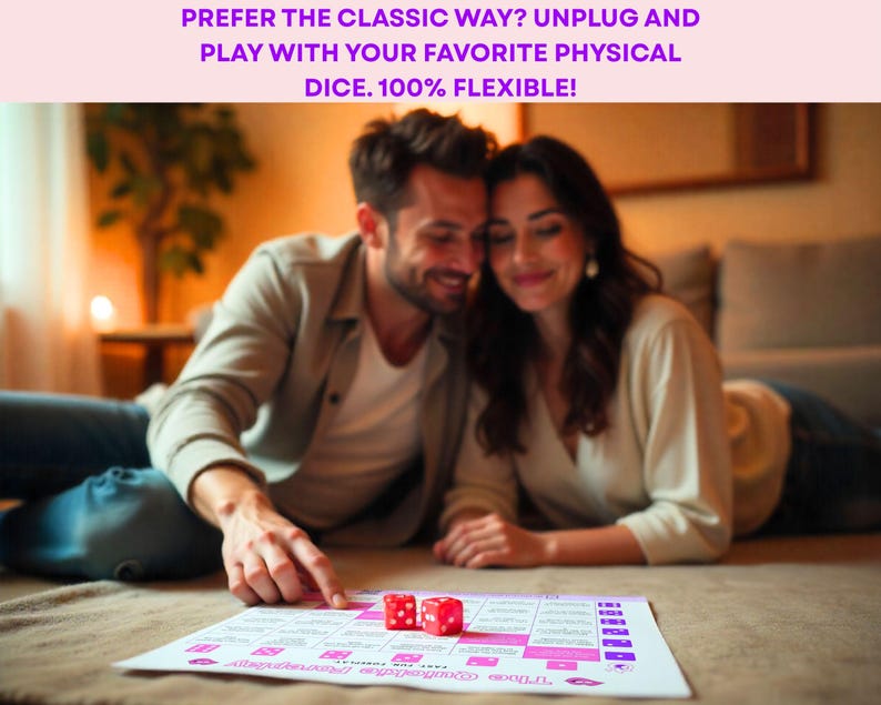 Couples Dice Game Printable, Foreplay Games, Couple Date Night Game ...