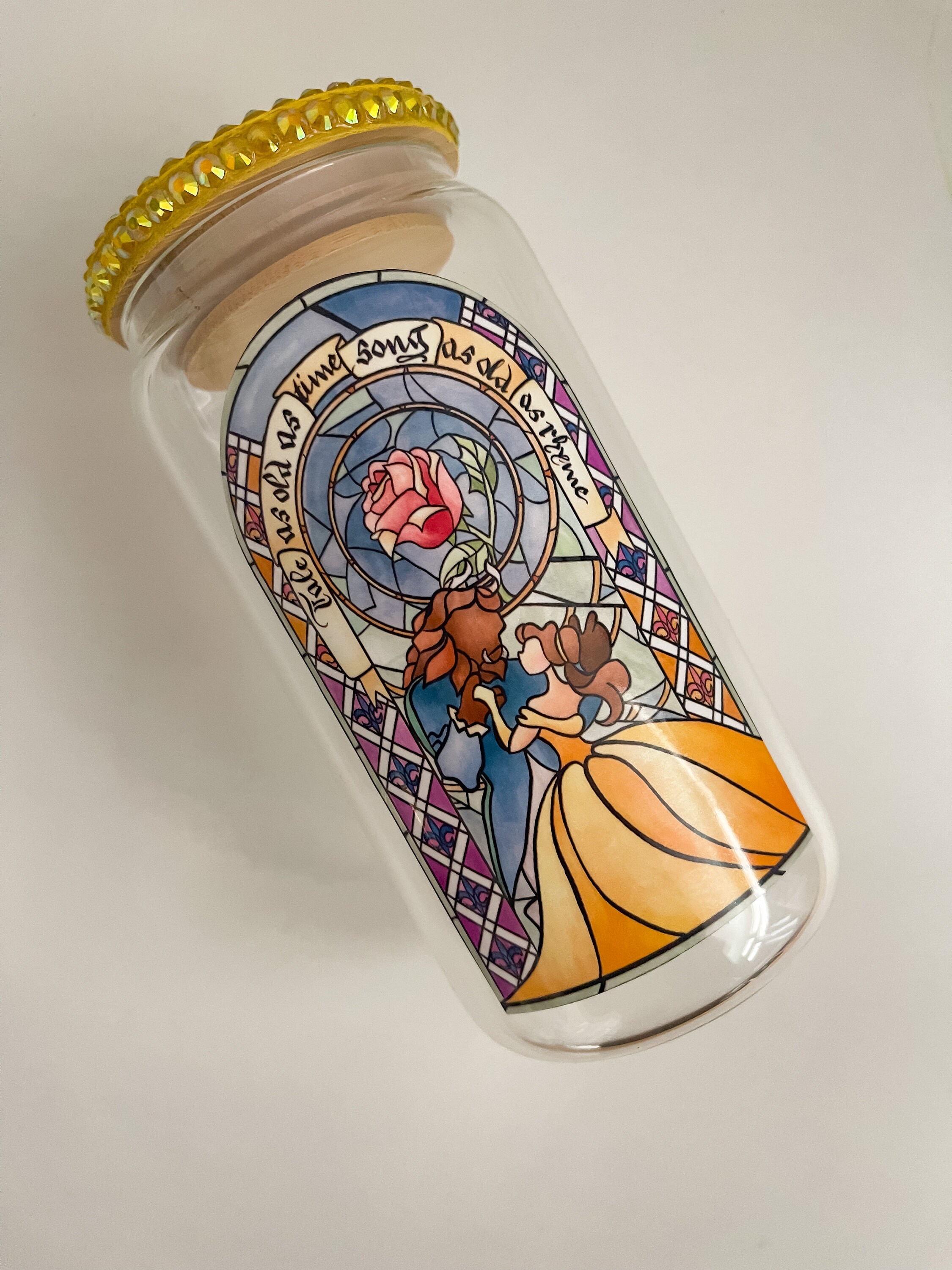 Beauty and the Beast Glassware | Disney Beauty and the Beast With ...