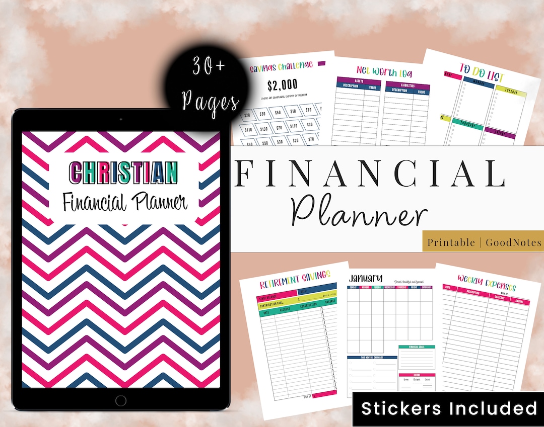 Bible Budget Planner, Printable Daily Budgeting Planner, Financial ...