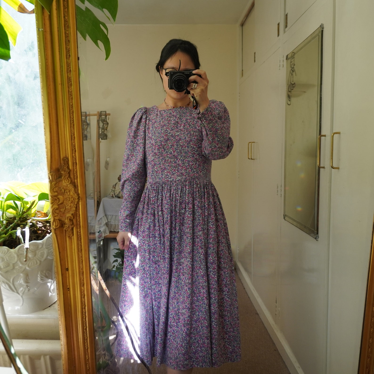 Sweet Laura Ashley 80s Midi Dress - Etsy