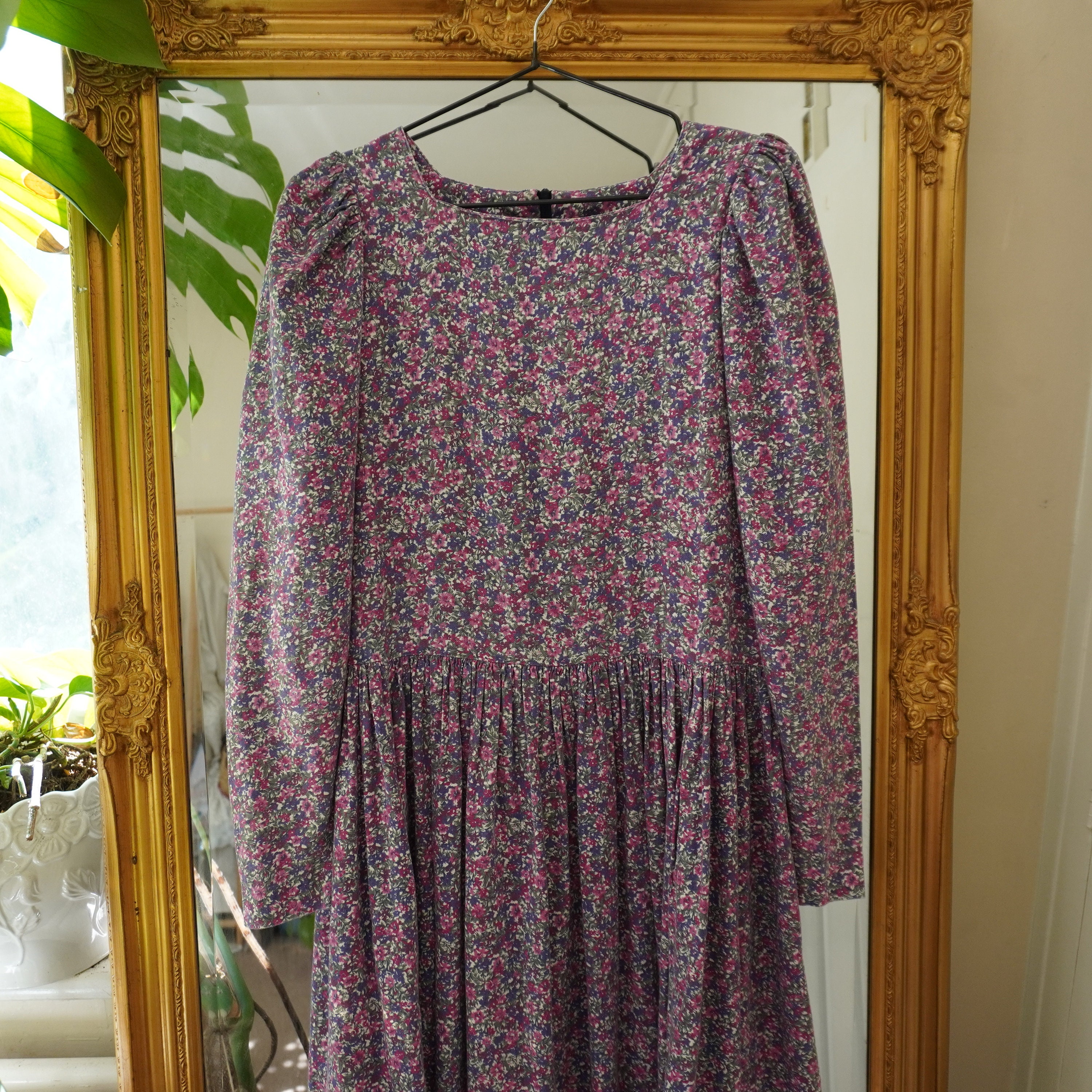 Sweet Laura Ashley 80s Midi Dress - Etsy