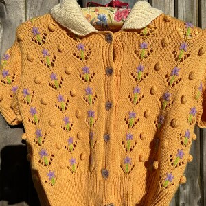 Vintage Cottagecore Cute Cardigan - Etsy