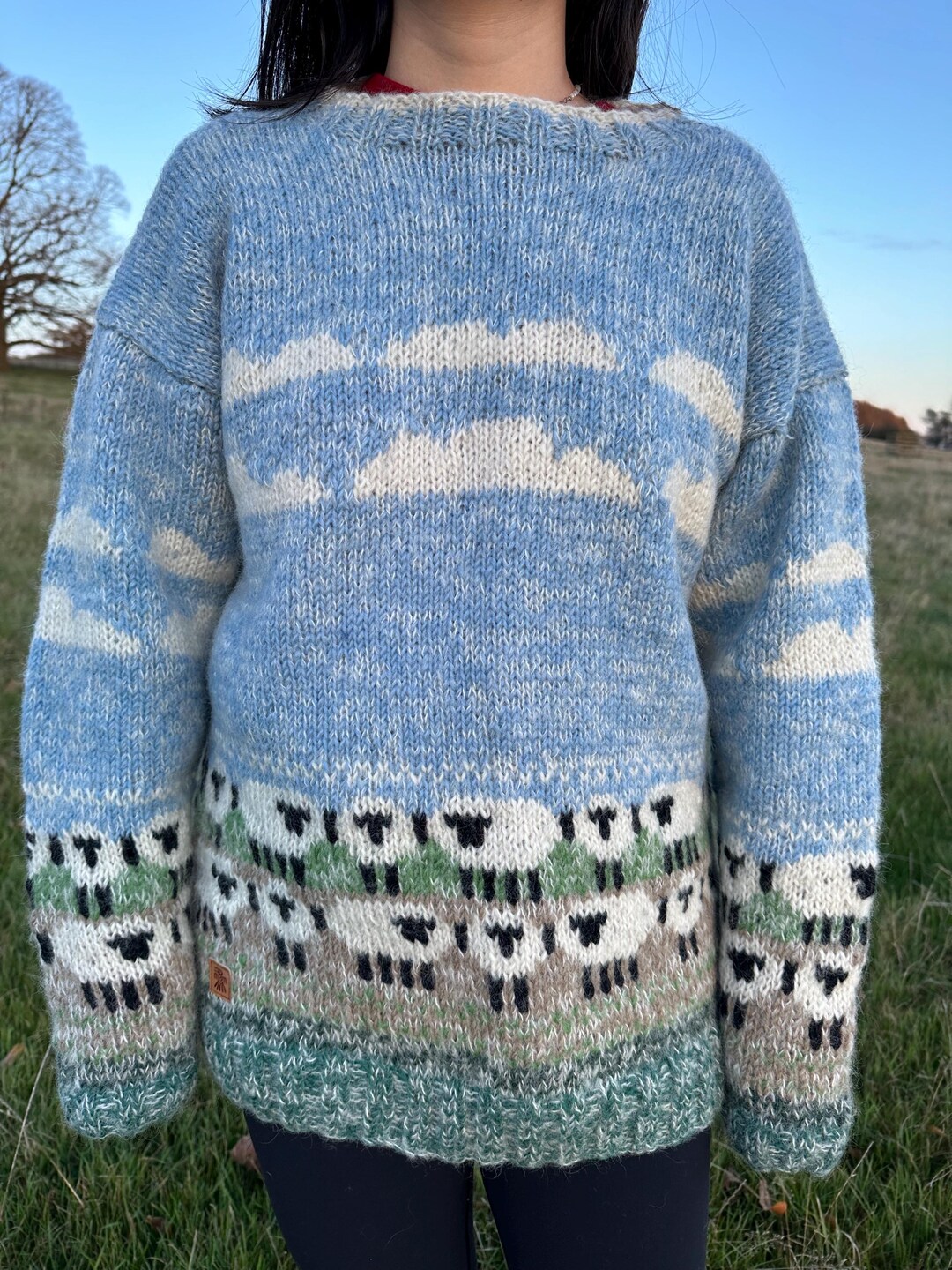 Proloved Pachamama Cottagecore Cute Wool Knit - Etsy