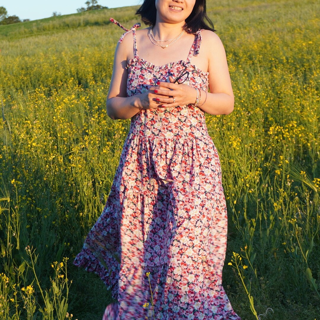 Rare Laura Ashley Late 70s Floral Ditsy Midi Dress - Etsy