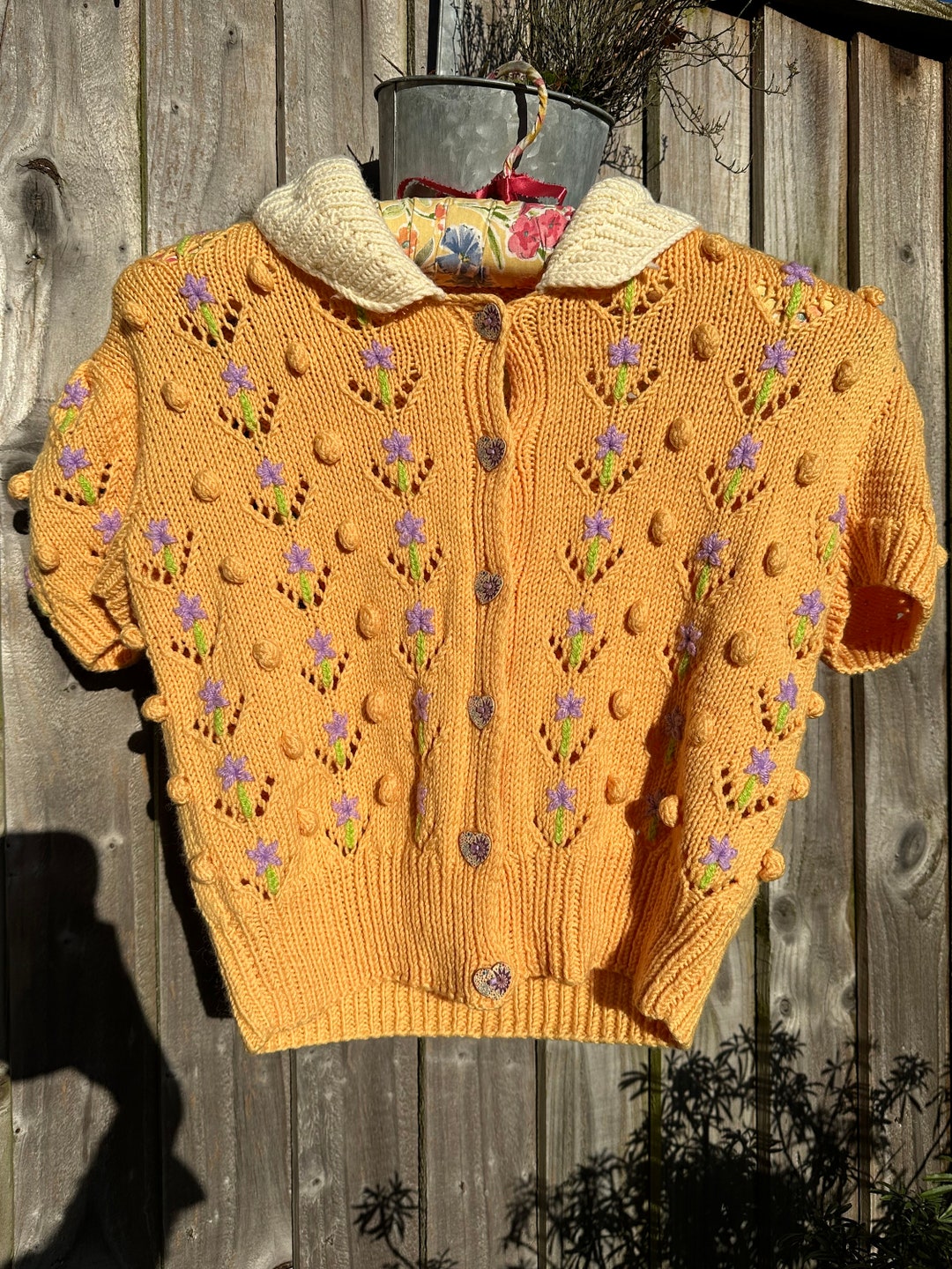 Vintage Cottagecore Cute Cardigan - Etsy