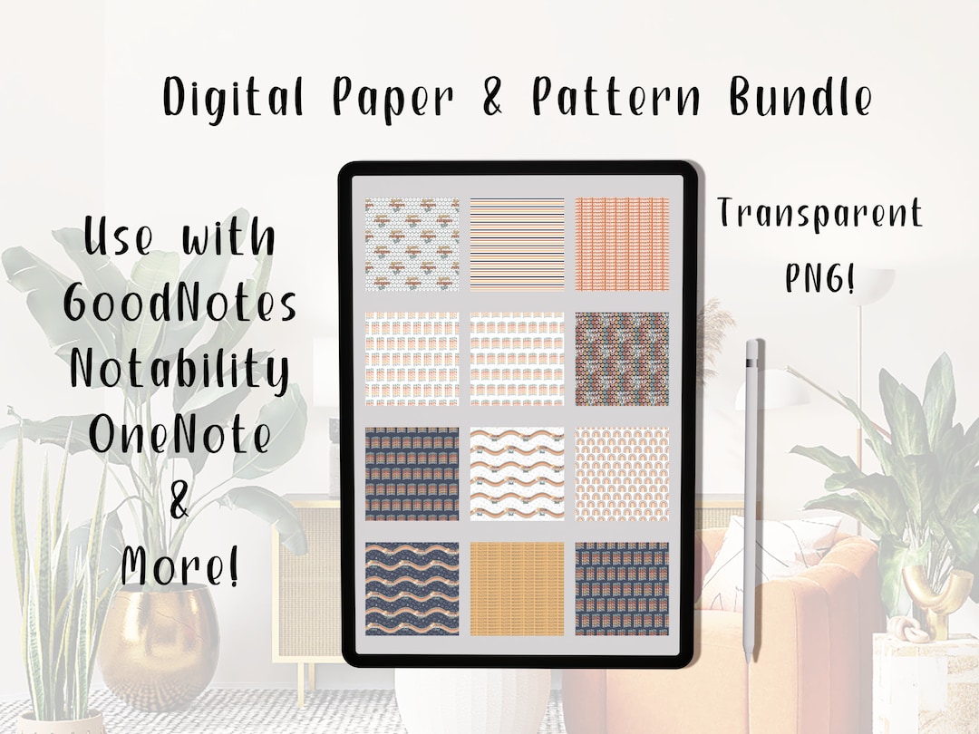 Digital Paper One Groovy Dad Goodnotes Notability Onenote - Etsy