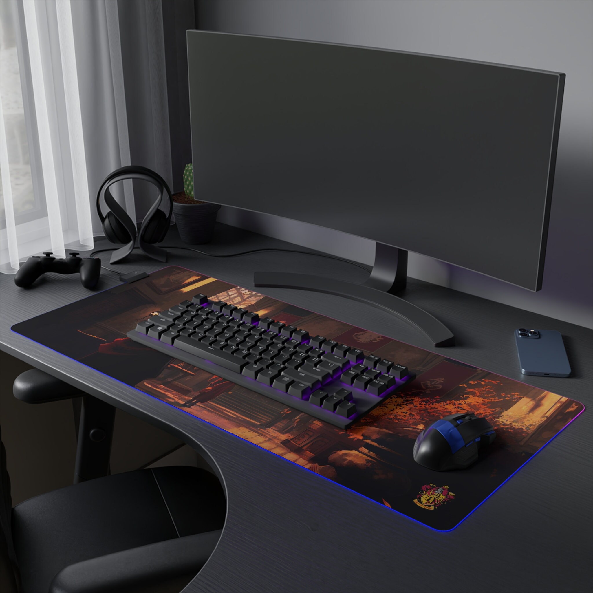 Gryffindor - Hogwarts Legacy - Gaming Desk Mat | Mouse Pad