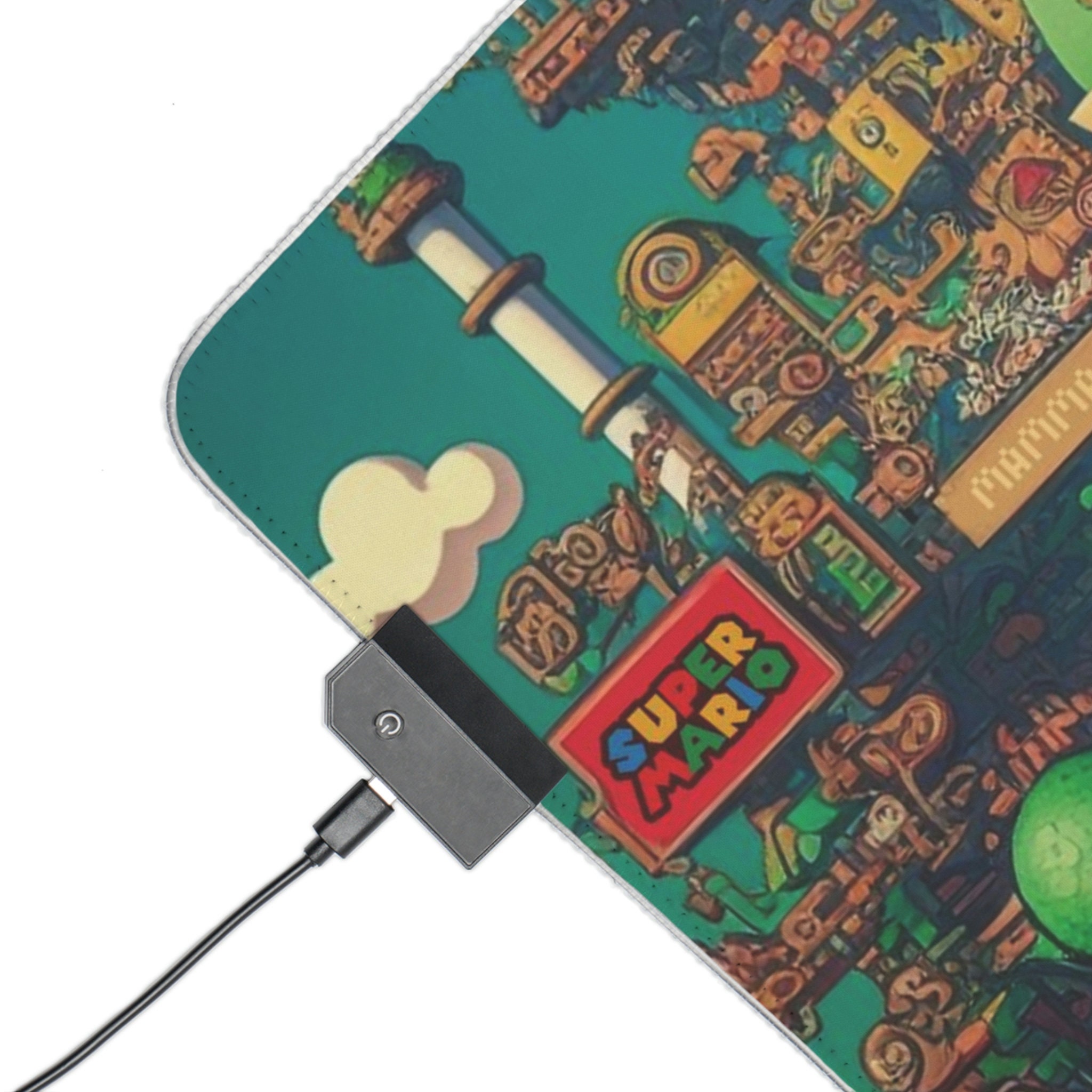 Super Mario - RGB Gaming Desk Mat | Mouse Pad sold by Xolani | SKU ...