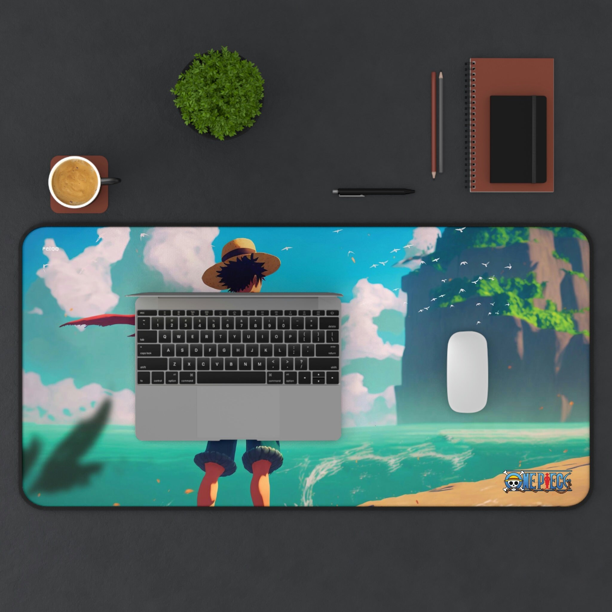 Monkey D. Luffy - One Piece - Gaming Desk Mat | Mouse Pad sold by Emily ...