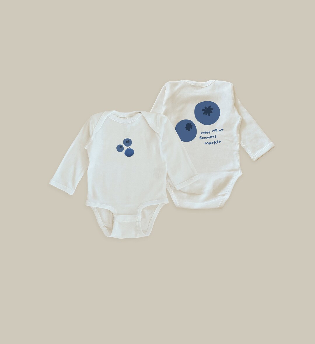 Blueberrybaby Bodysuit for Cute Fruit Baby Boy Girl Onesies for Puffed ...