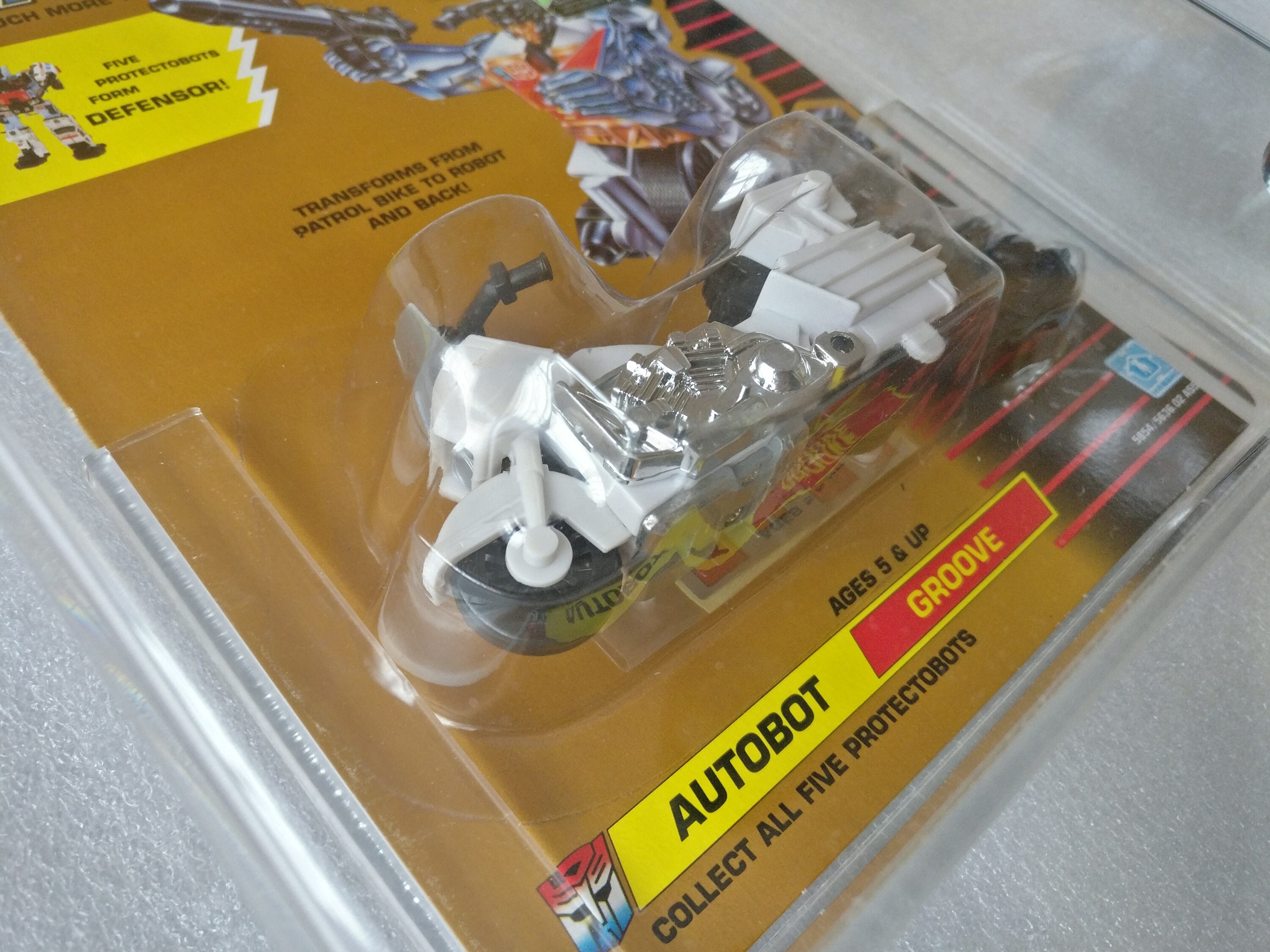 Vintage 1990 Transformers G1 Autobot GROOVE Patrol Bike by Hasbro 5854 ...