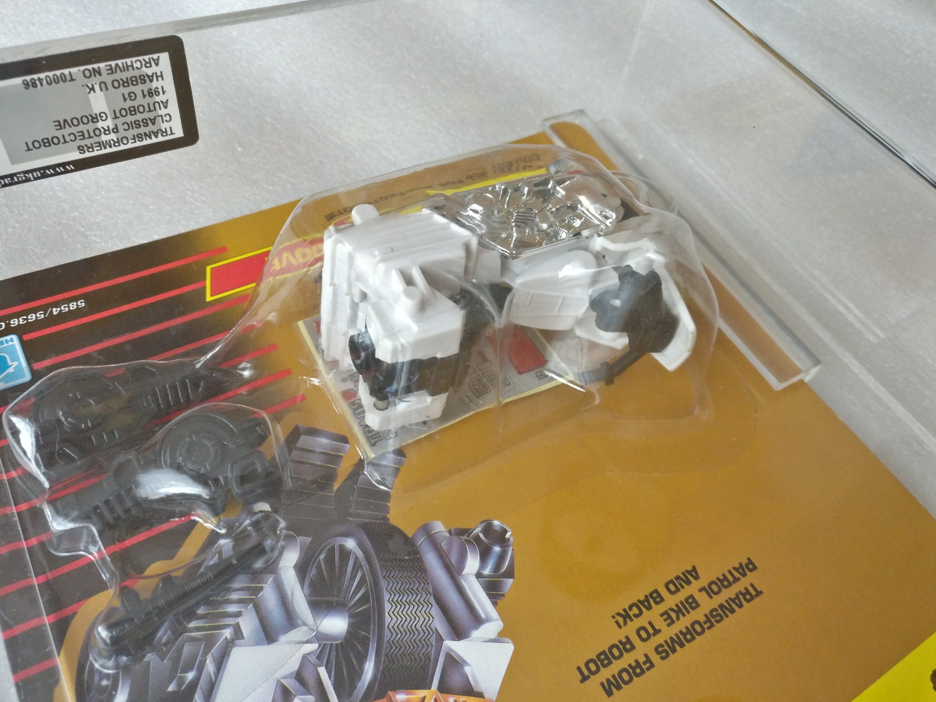 Vintage 1990 Transformers G1 Autobot GROOVE Patrol Bike by Hasbro 5854 ...