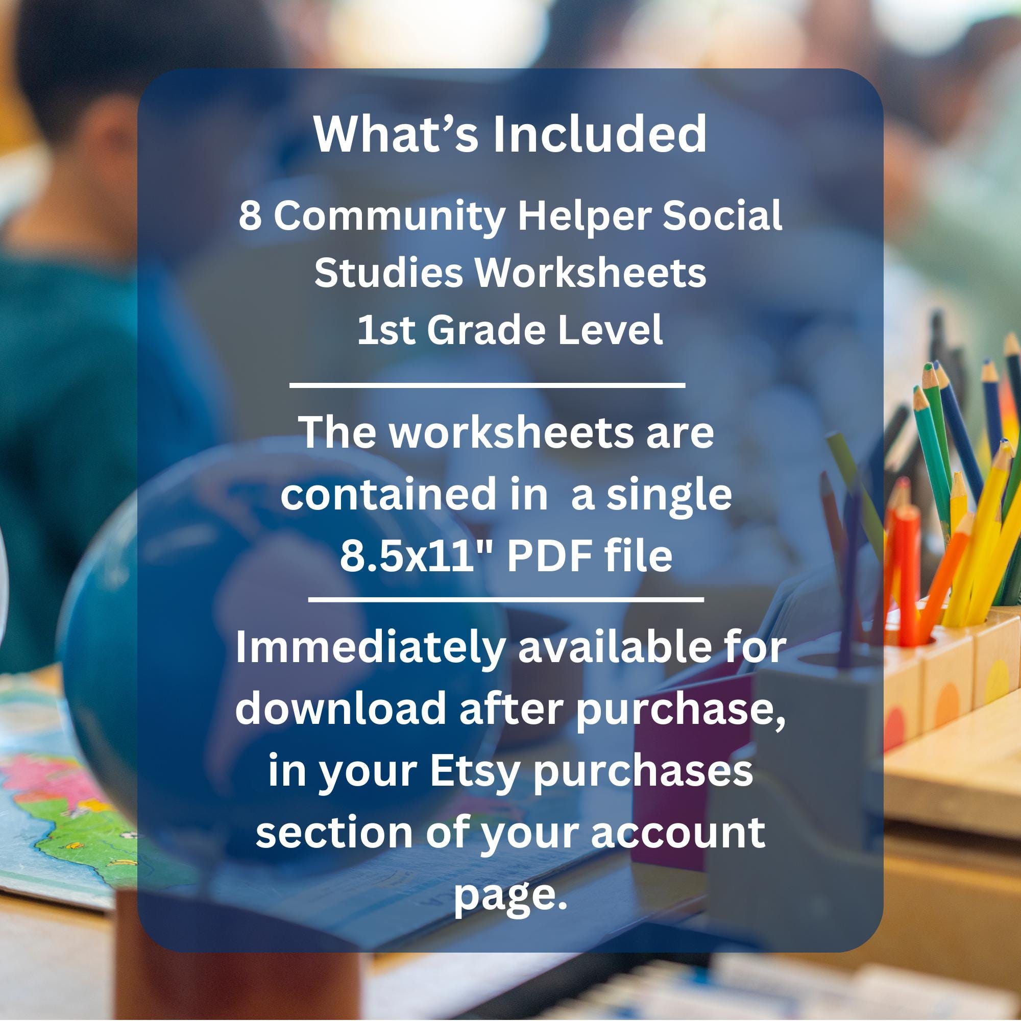 1st Grade Community Helpers Worksheets | Social Studies PDF | People in ...