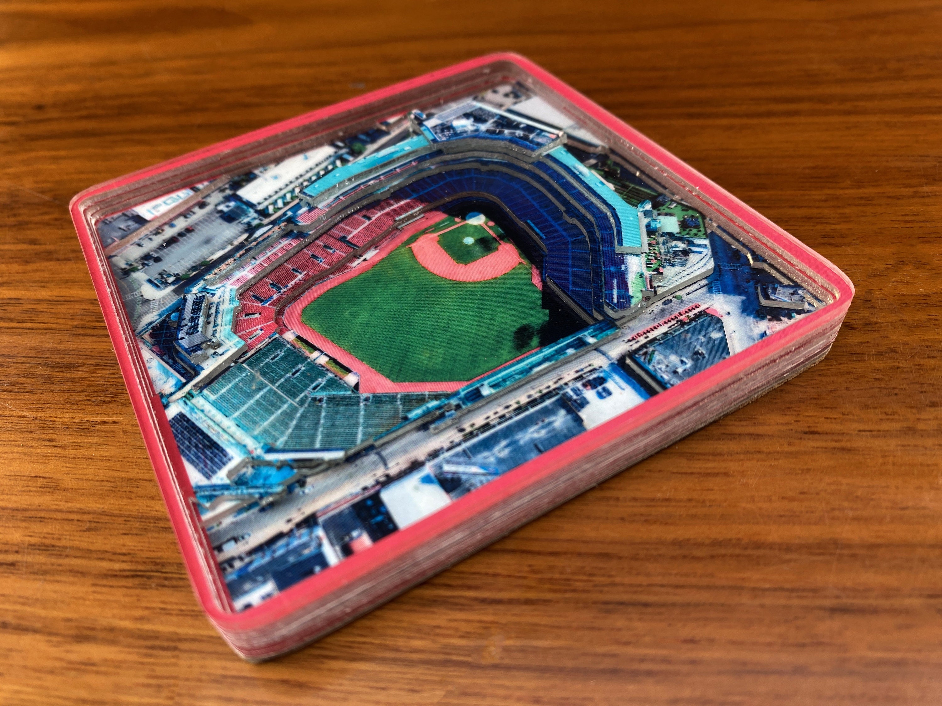 Fenway Park 3D Color Coaster Boston Red Sox - Etsy