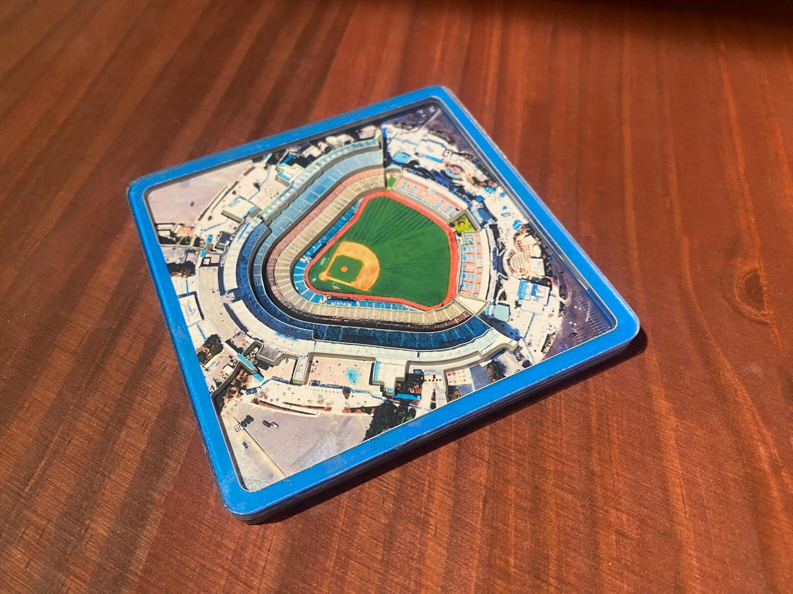 LA Dodgers 3D Color Coaster - Dodger Stadium - Etsy