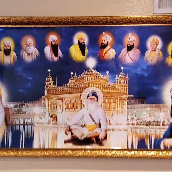 Golden Temple Frame - Etsy