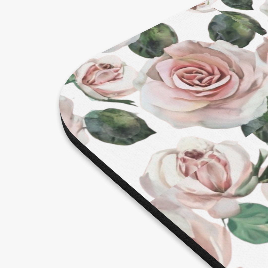 Coquette Mouse Pad & Room Decor, Aesthetic Pink Office Accessories ...