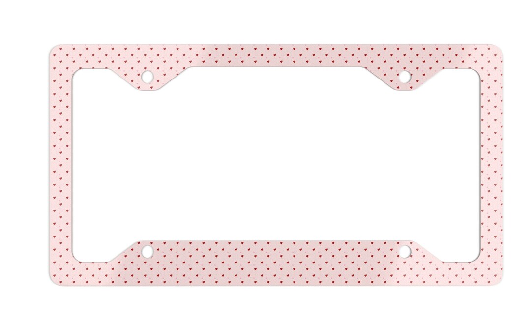 Coquette License Plate Cover, Aesthetic Valentine Car Decor Accessories ...