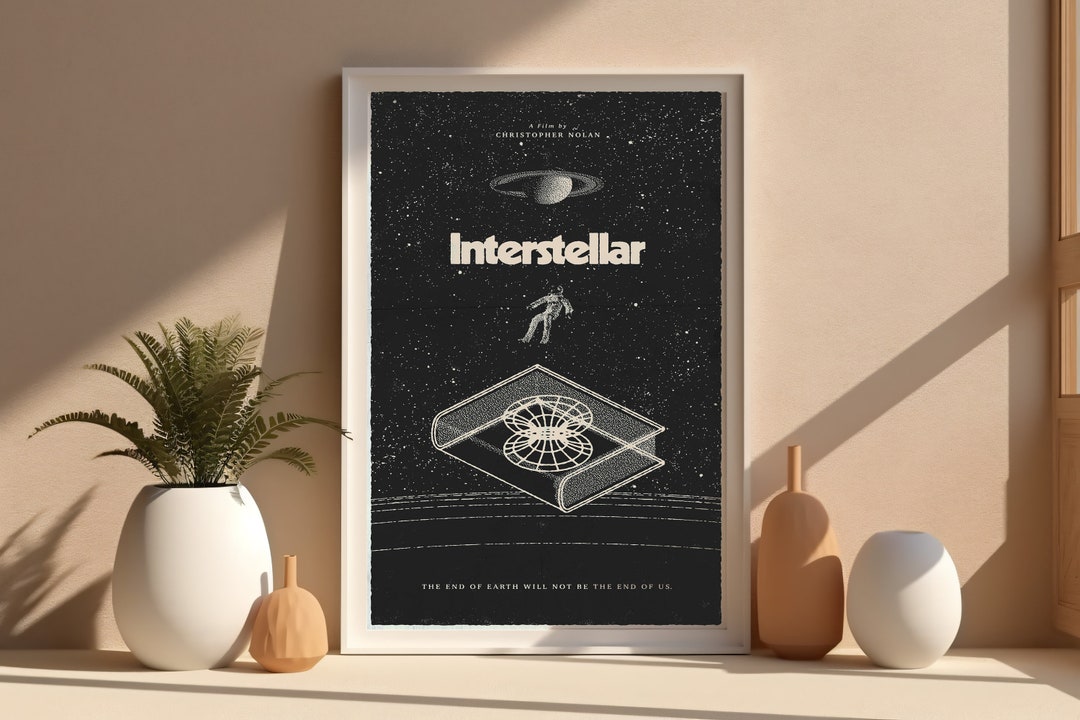 Interstellar Movie Poster Printable PDF, Interstellar by Christopher ...
