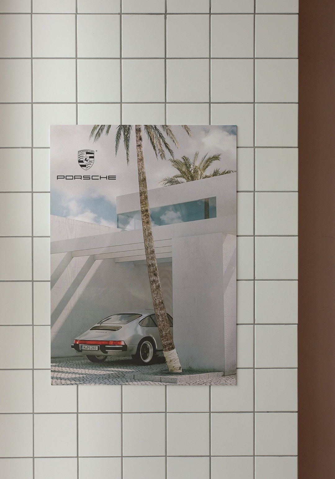 Porsche 930 Turbo Print, Porsche Digital Print, Porsche Digital Poster ...