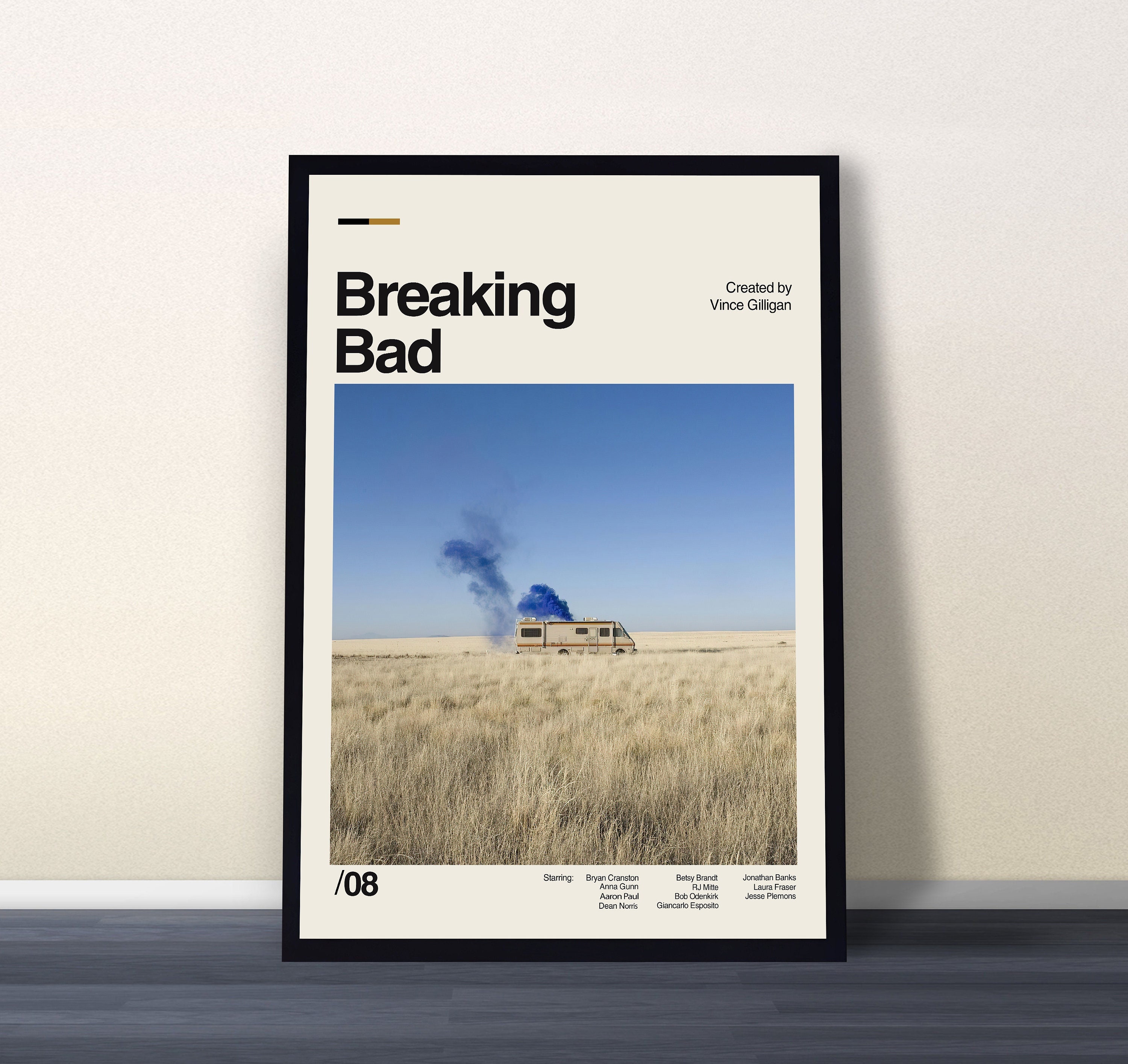 Breaking Bad Poster, Breaking Bad Print, Movie Poster, Minimalist ...