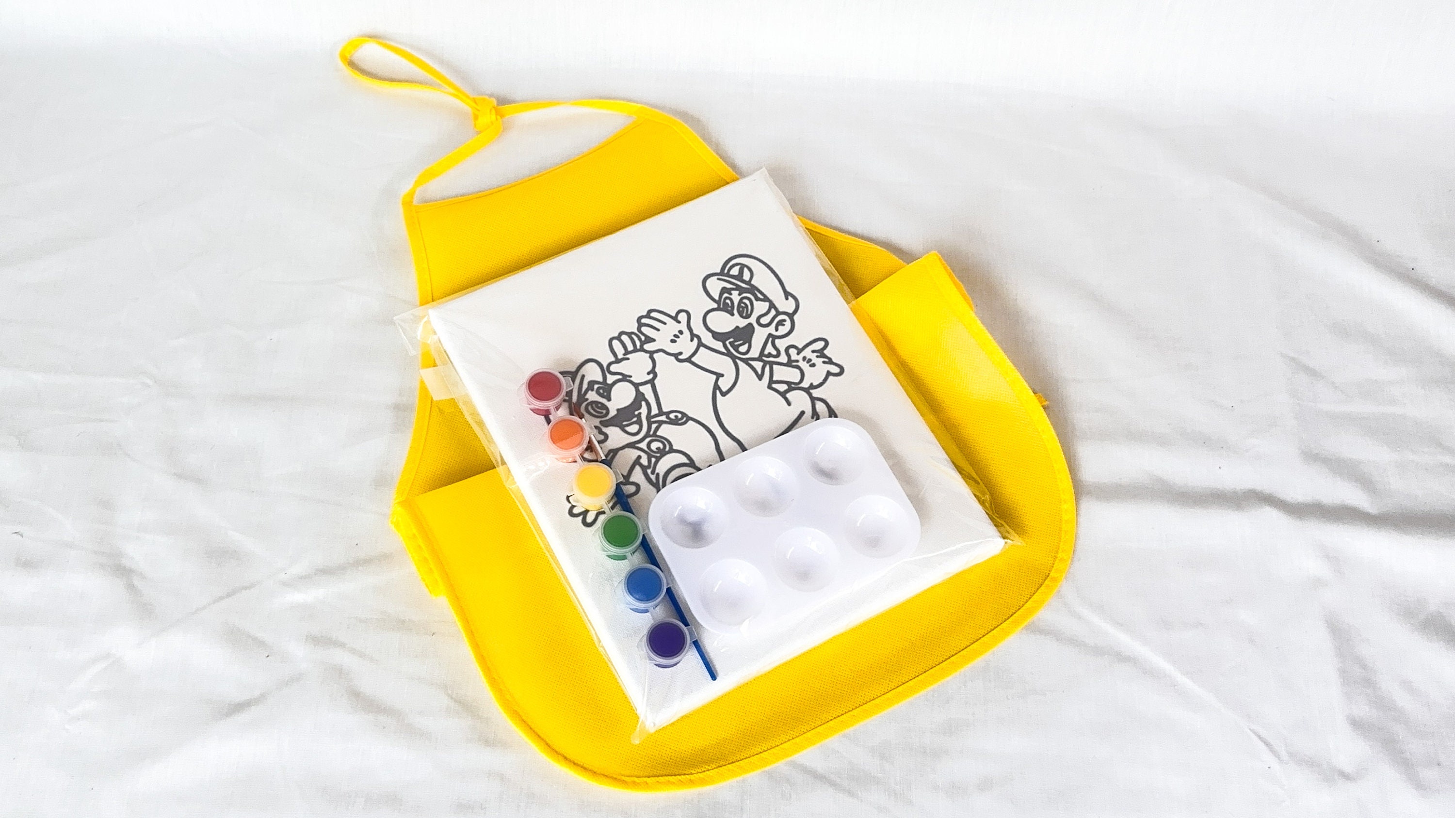 Super Mario Painting Canvas Paint Party Party Game - Etsy