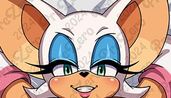 Rouge the Bat - [sonic the Hedgehog] Limited Fine Art Print - Etsy
