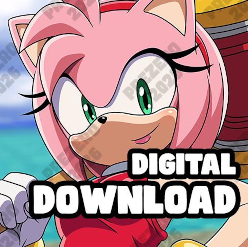 Amy Rose (station Square) - [sonic the Hedgehog] (digital Download ...