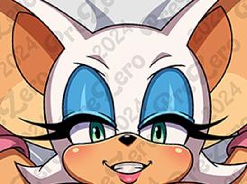 Rouge the Bat - [sonic the Hedgehog] Limited Fine Art Print - Etsy