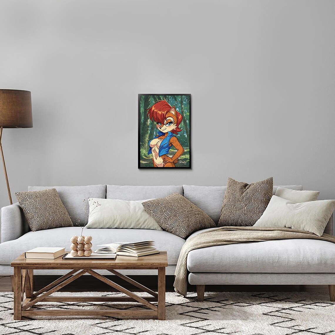 Sally Acorn - [sonic the Hedgehog] Limited Fine Art Print (framed) - Etsy