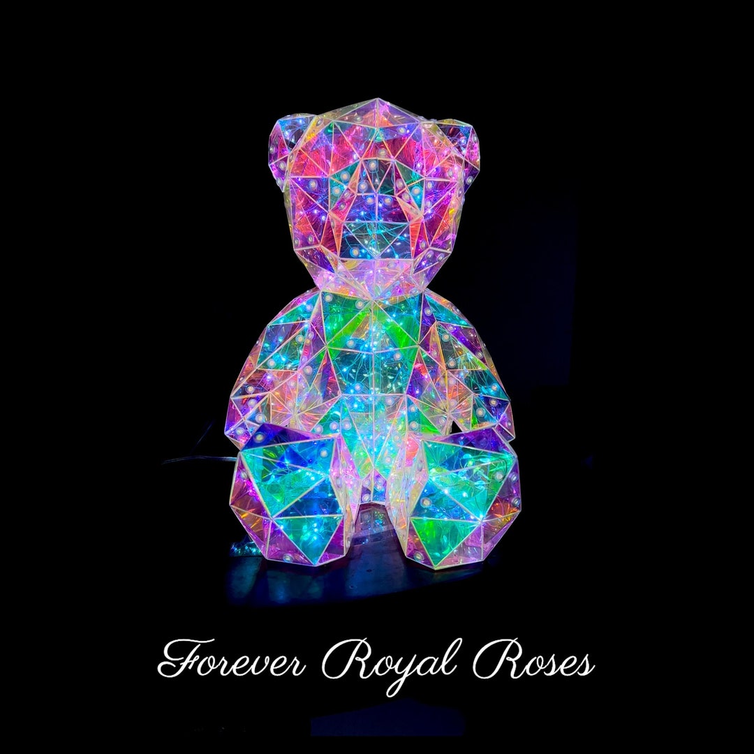Galaxy Led Light Teddy Bear - Etsy