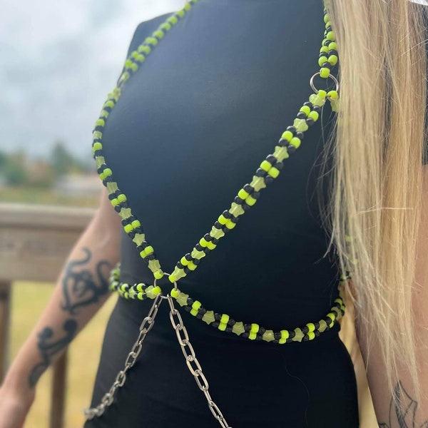 Rave Harness - Etsy
