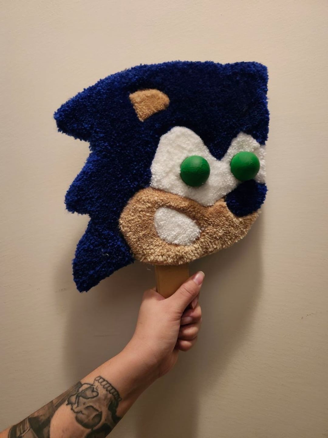 Popsicle Sonic, Fursuit Prop, Prop, Sonic Decor, Sonic Parody ...