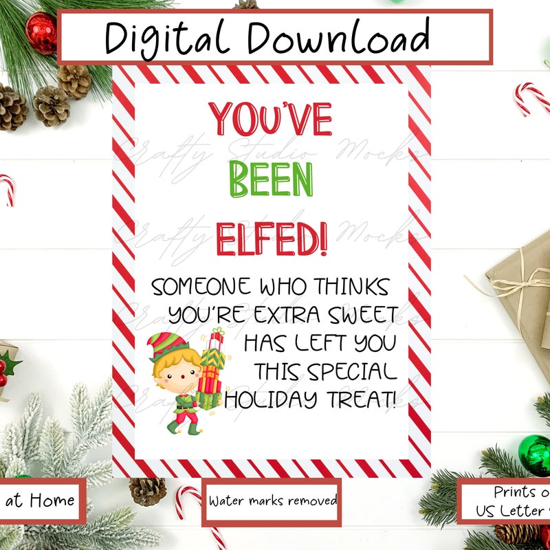 Youve Been Elfed - Etsy