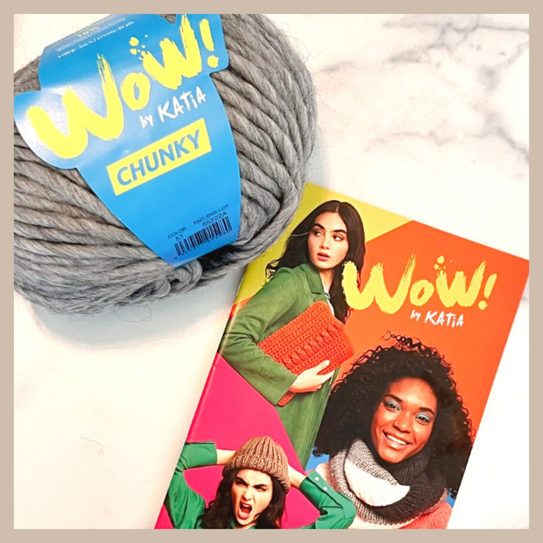 Cowl Knit Kit Chunky Cowl Quick Knit Kit Easy Knit Kit Wow - Etsy