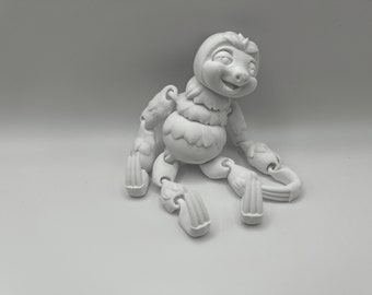3d Printed Sloth - Etsy