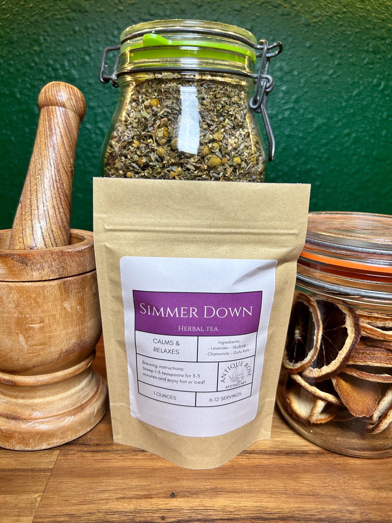 Simmer Down Herbal Tea - Etsy