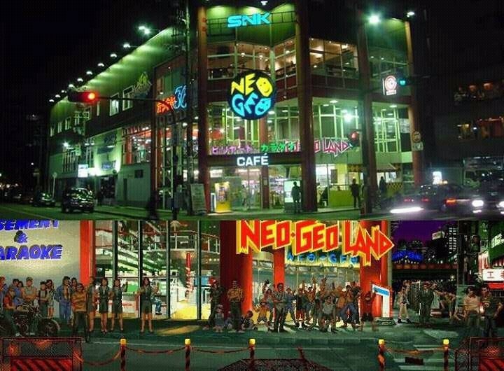 Display Sign Logo NEO GEO LAND in Wood Display Hang Wall Man - Etsy