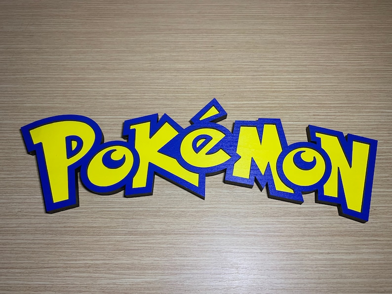 Display Sign Logo Pokemon in Wood Display Hang Wall Man Cave Cartel ...