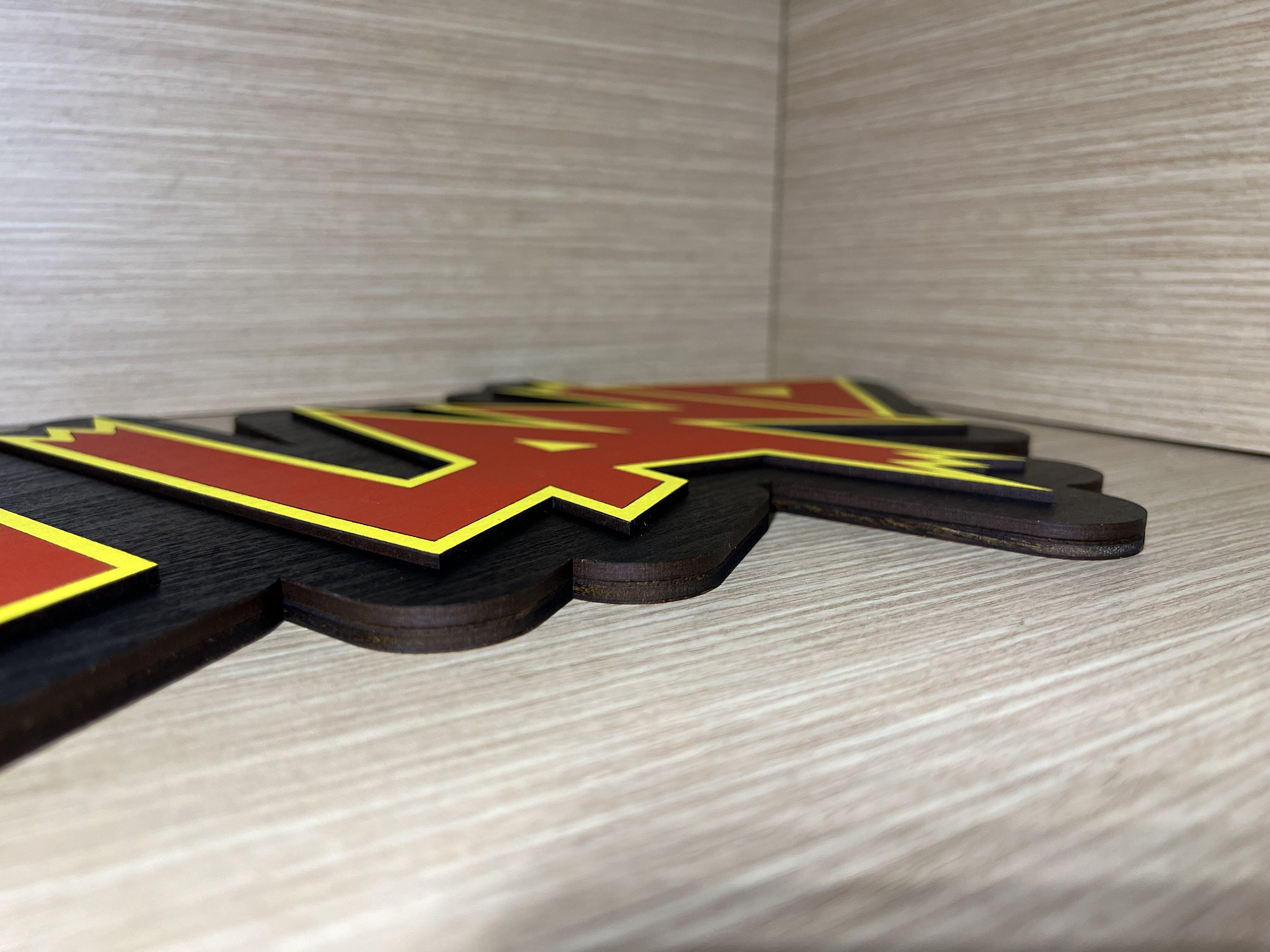 Display Sign Logo NEO GEO LAND in Wood Display Hang Wall Man Cave Aes ...