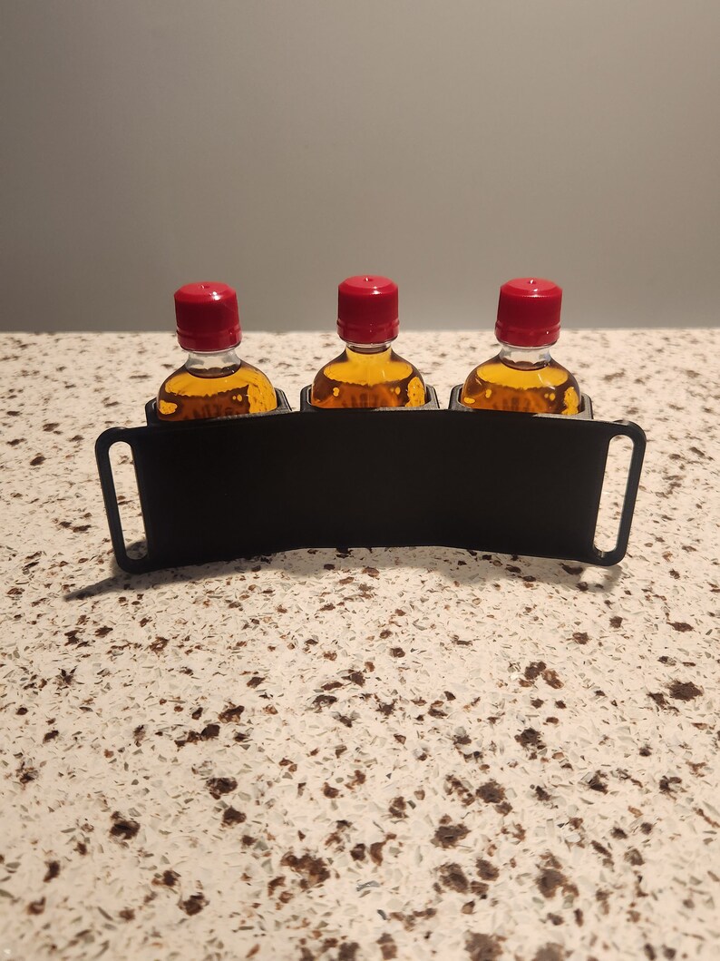 Triple Fireball Belt Holster, 50ml Red Hot Cinnamon Whisky Nipper ...