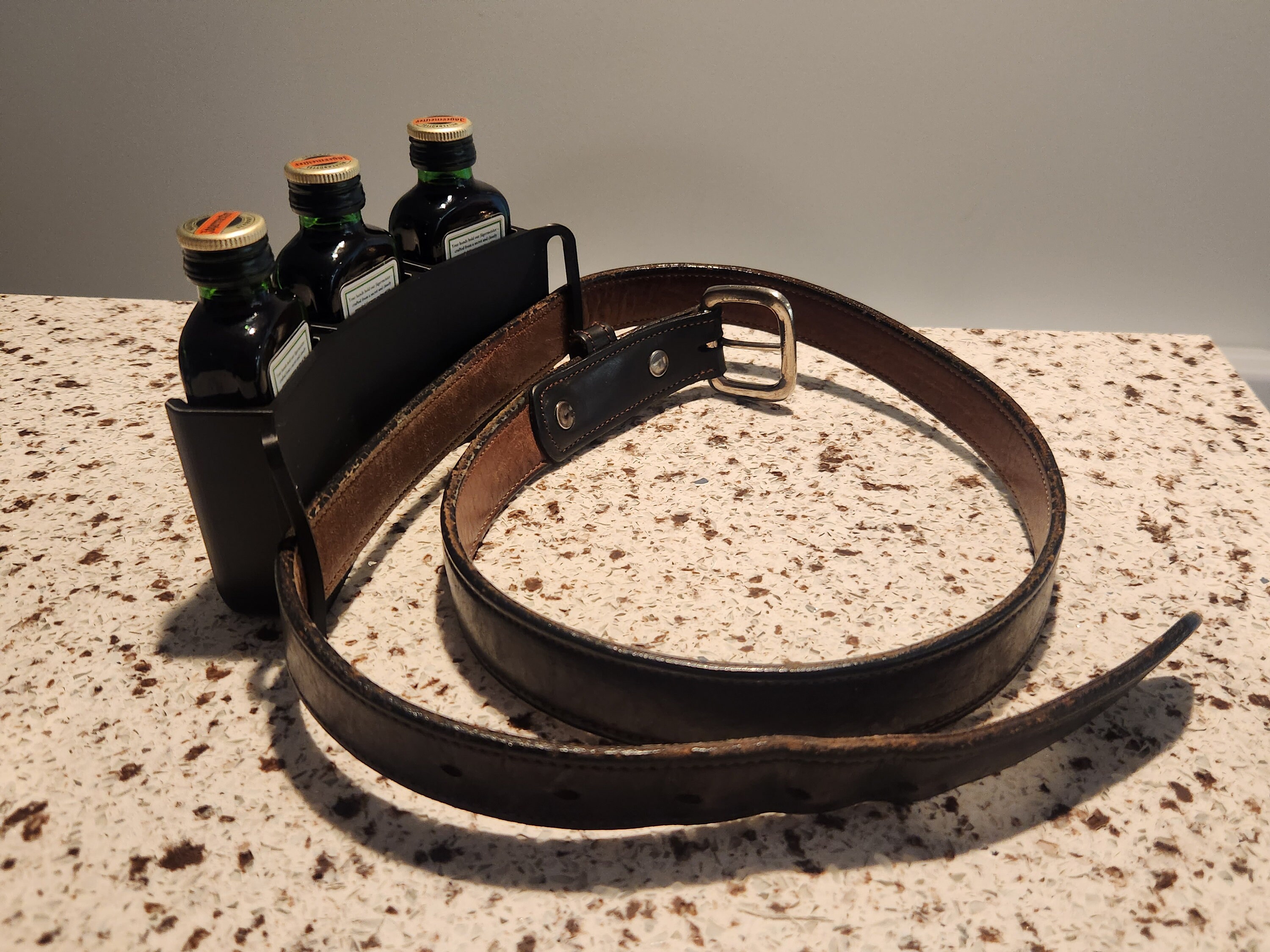 Triple Jagermeister Belt Holster Tactical 50ml Mini Jager - Etsy