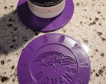 Baltimore Raven Coasters - Etsy